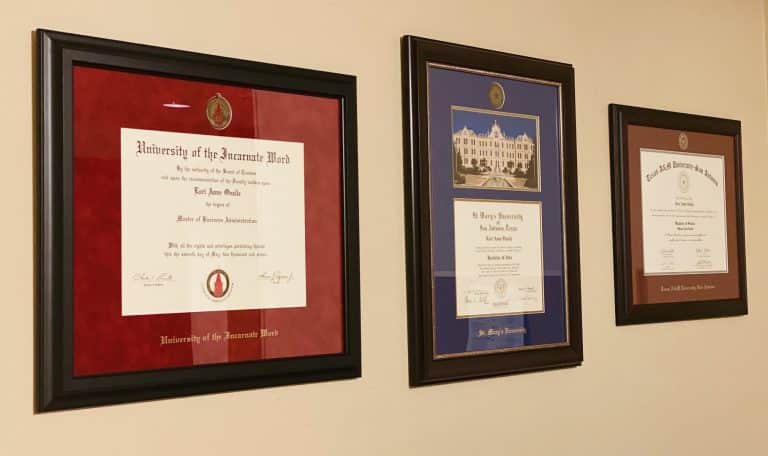 How to Hang & Arrange Diplomas on a Wall | Church Hill Classics Blog