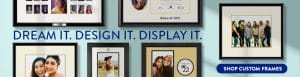 Postage Stamp Framing - Stamp Frames - Church Hill Classics