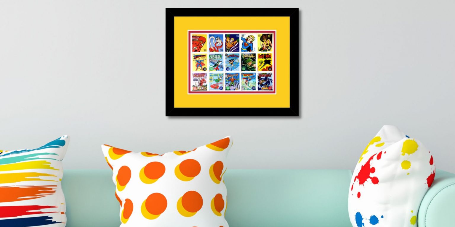 Postage Stamp Framing - Stamp Frames - Church Hill Classics