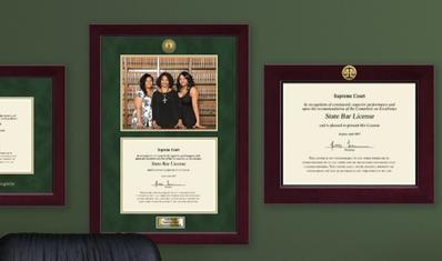 Custom Diploma & Certificate Frames | Church Hill Classics