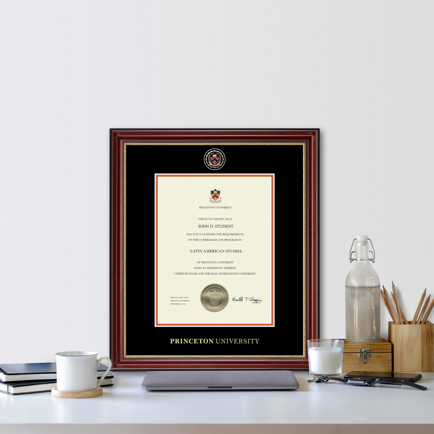 Princeton University Masterpiece Medallion Certificate Frame in ...