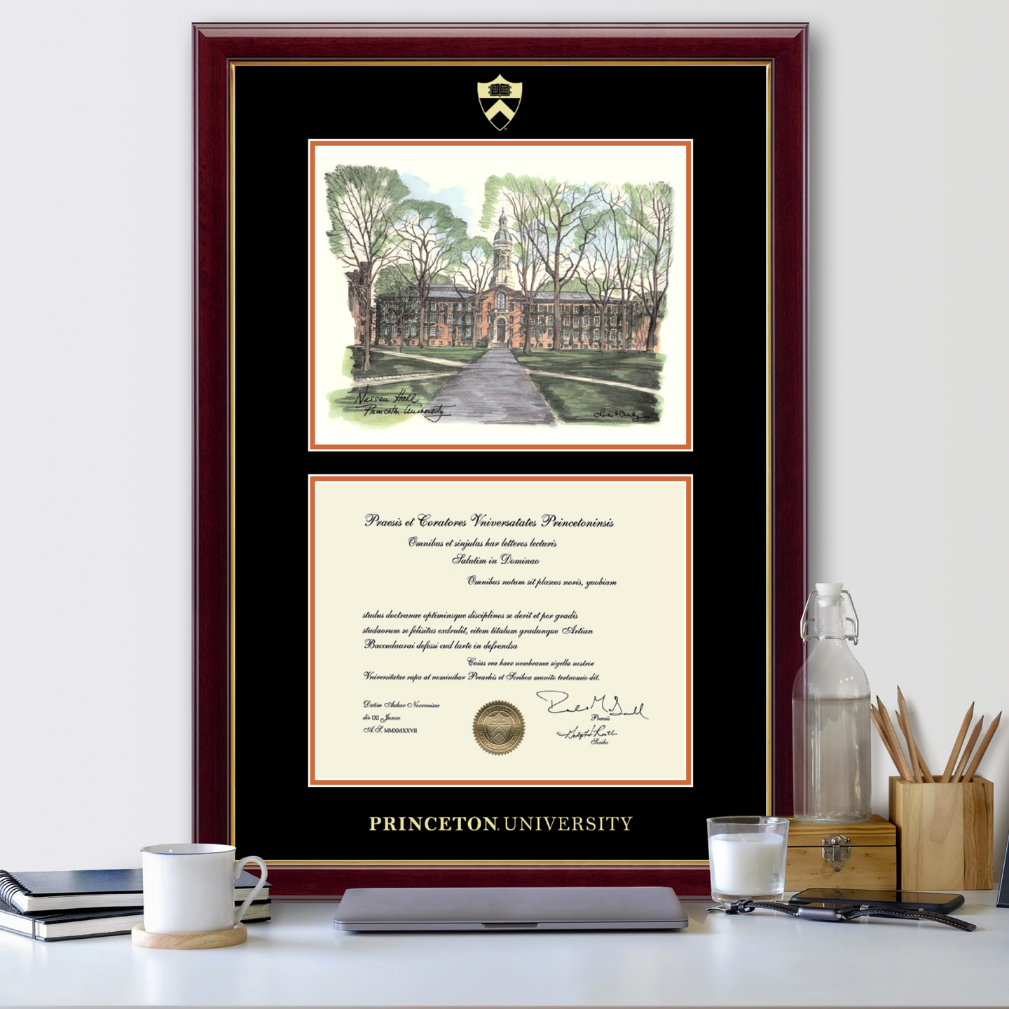 Princeton University Campus Scene Diploma Frame - Blair Arch in Gallery ...