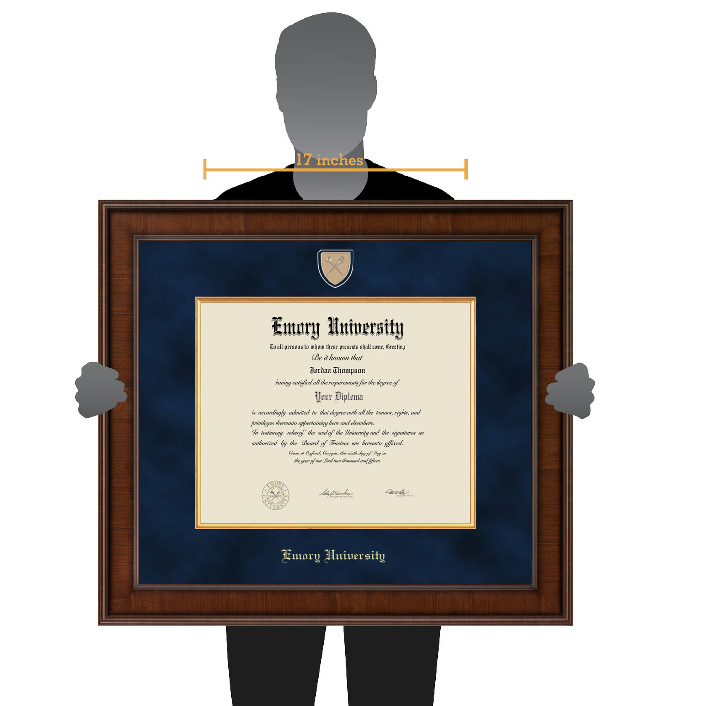 Emory University Presidential Masterpiece Diploma Frame in Madison ...