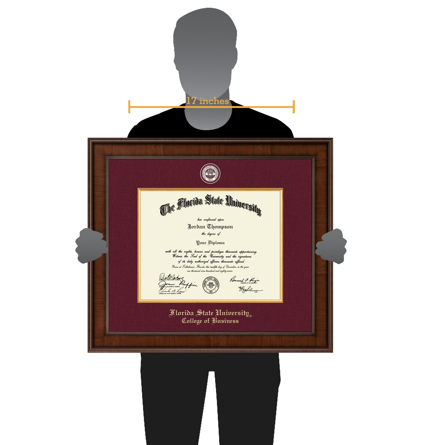 Florida State University Presidential Masterpiece Diploma Frame in ...