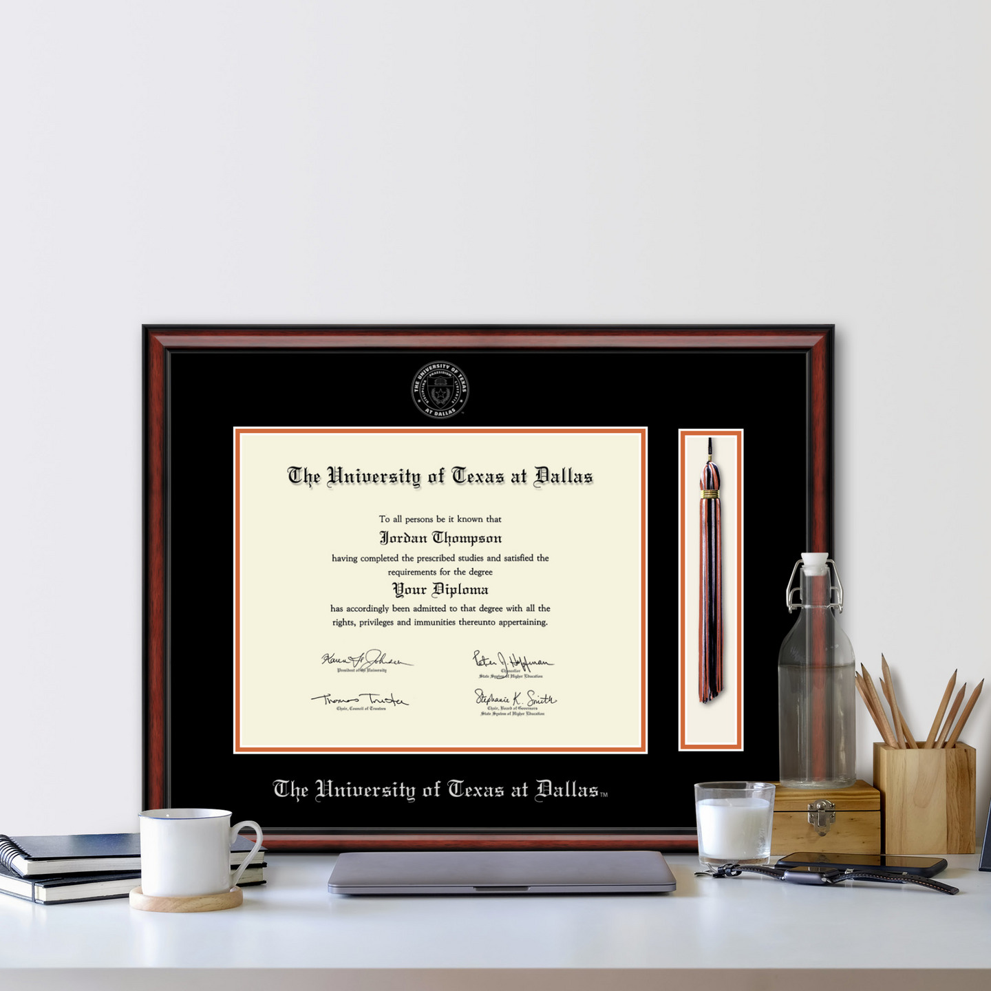 The University of Texas at Dallas Tassel Edition Diploma Frame in ...