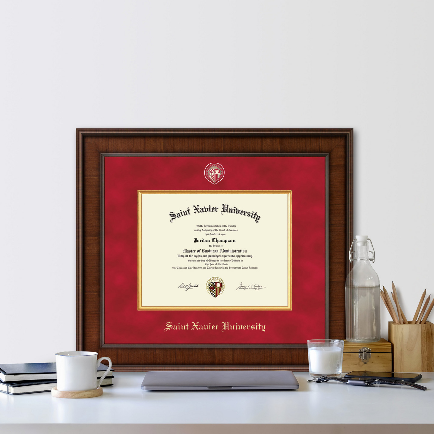 Saint Xavier University Presidential Masterpiece Diploma Frame in ...
