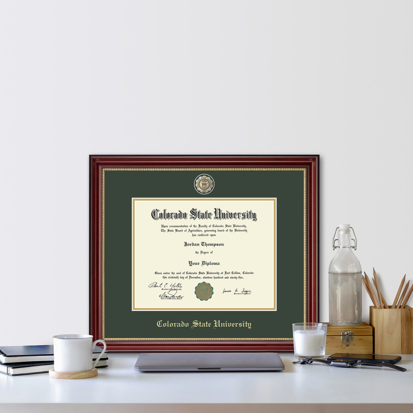 Colorado State University Masterpiece Medallion Diploma Frame in ...