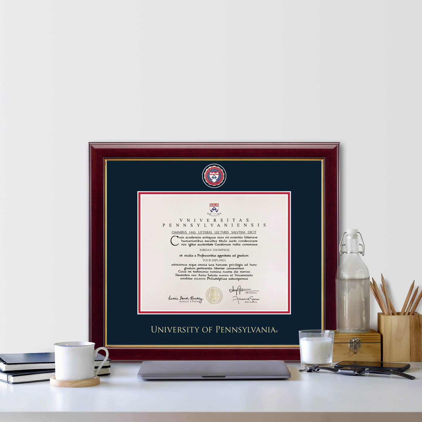 University of Pennsylvania Masterpiece Medallion Diploma Frame in ...