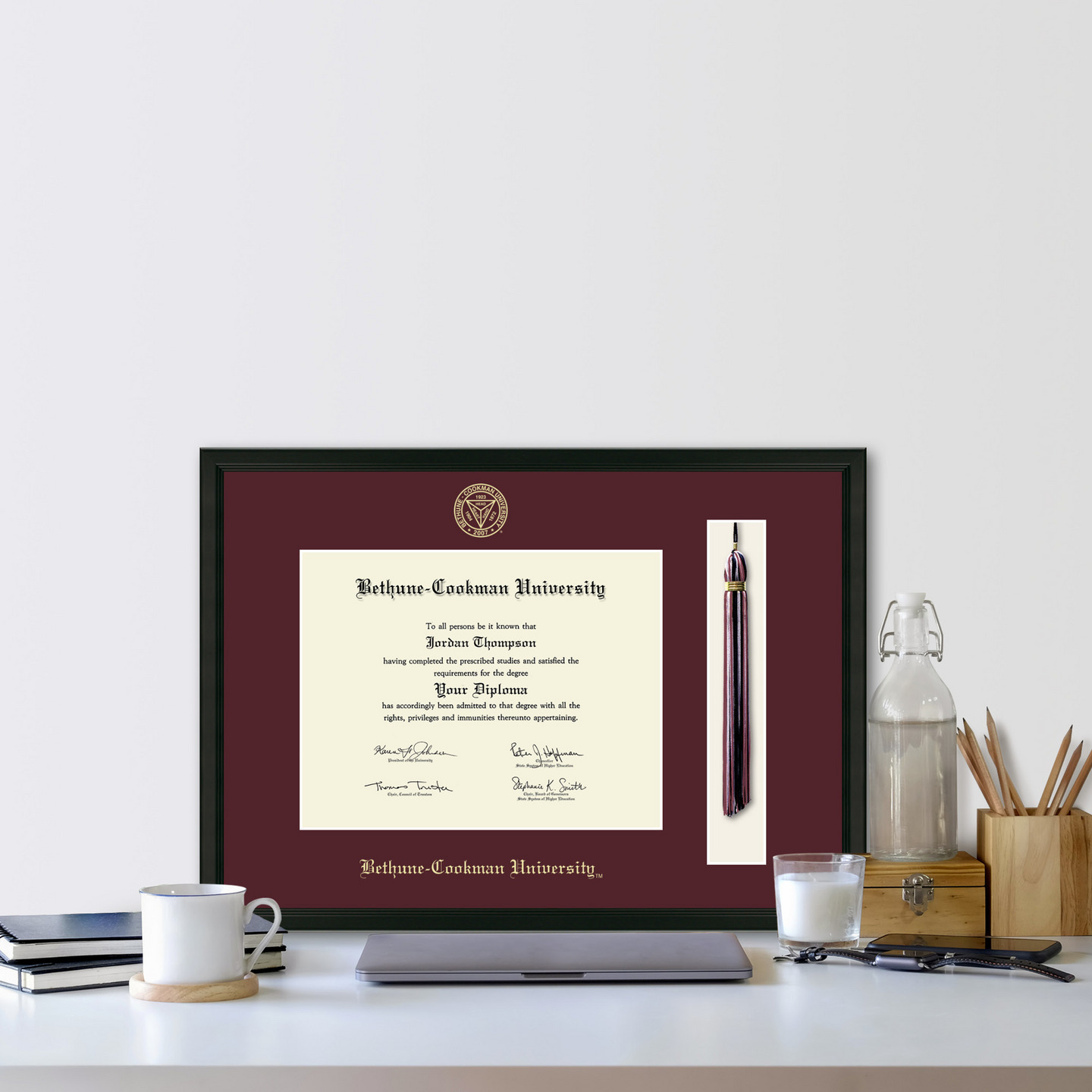 Bethune-Cookman University Tassel Edition Diploma Frame in Omega - Item ...