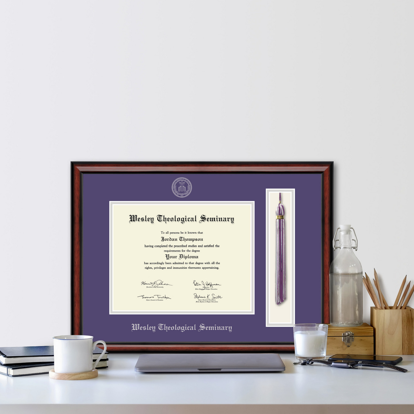 Wesley Theological Seminary Tassel Edition Diploma Frame in Southport ...