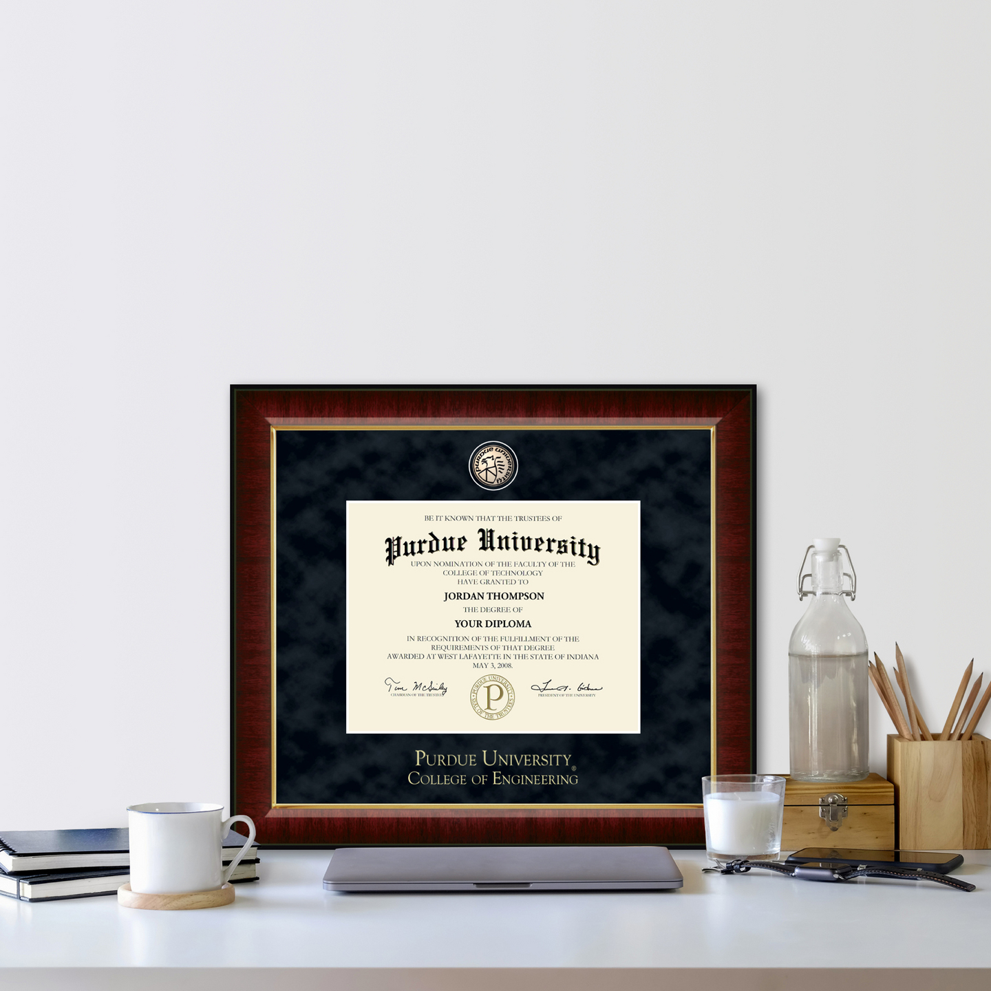 Purdue University Regal Edition Diploma Frame in Murano - Item #272144 ...