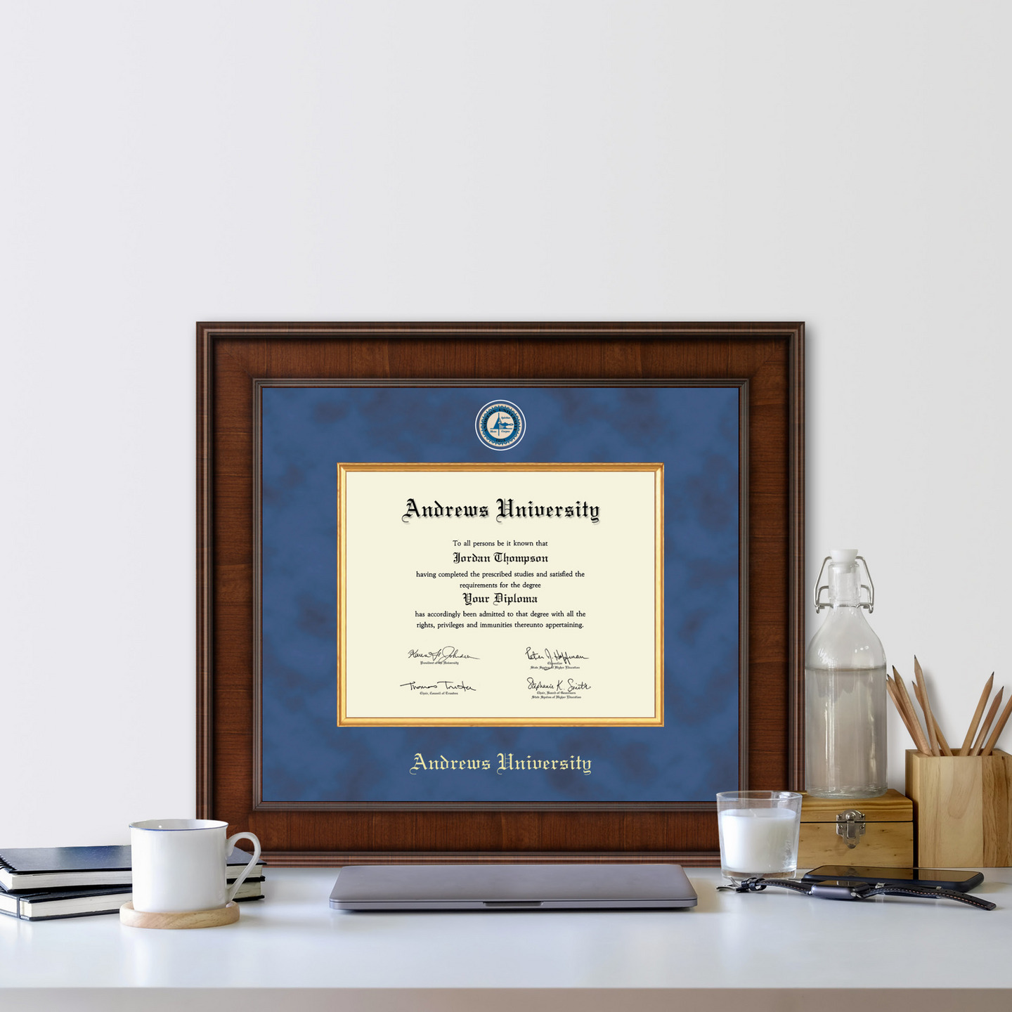 Andrews University Presidential Masterpiece Diploma Frame in Madison ...