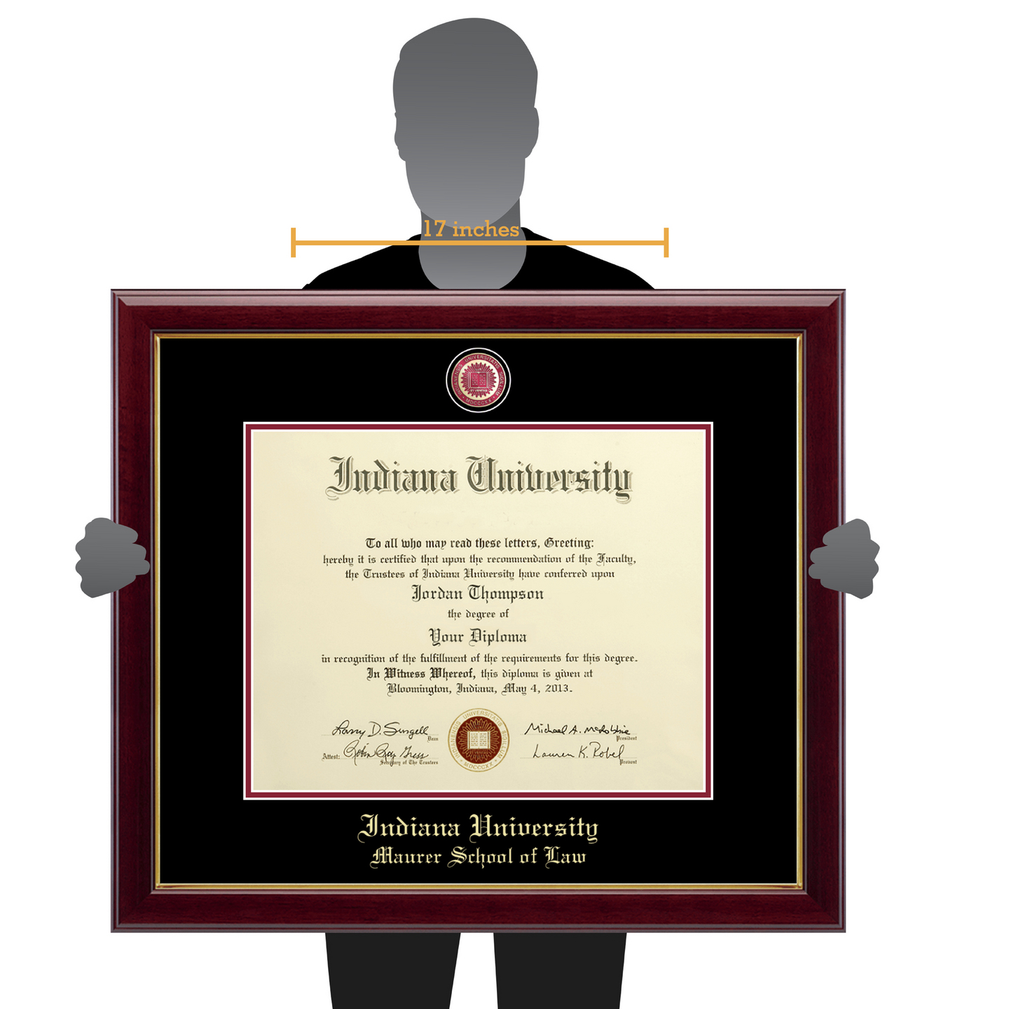 Indiana University Bloomington Masterpiece Medallion Diploma Frame in ...