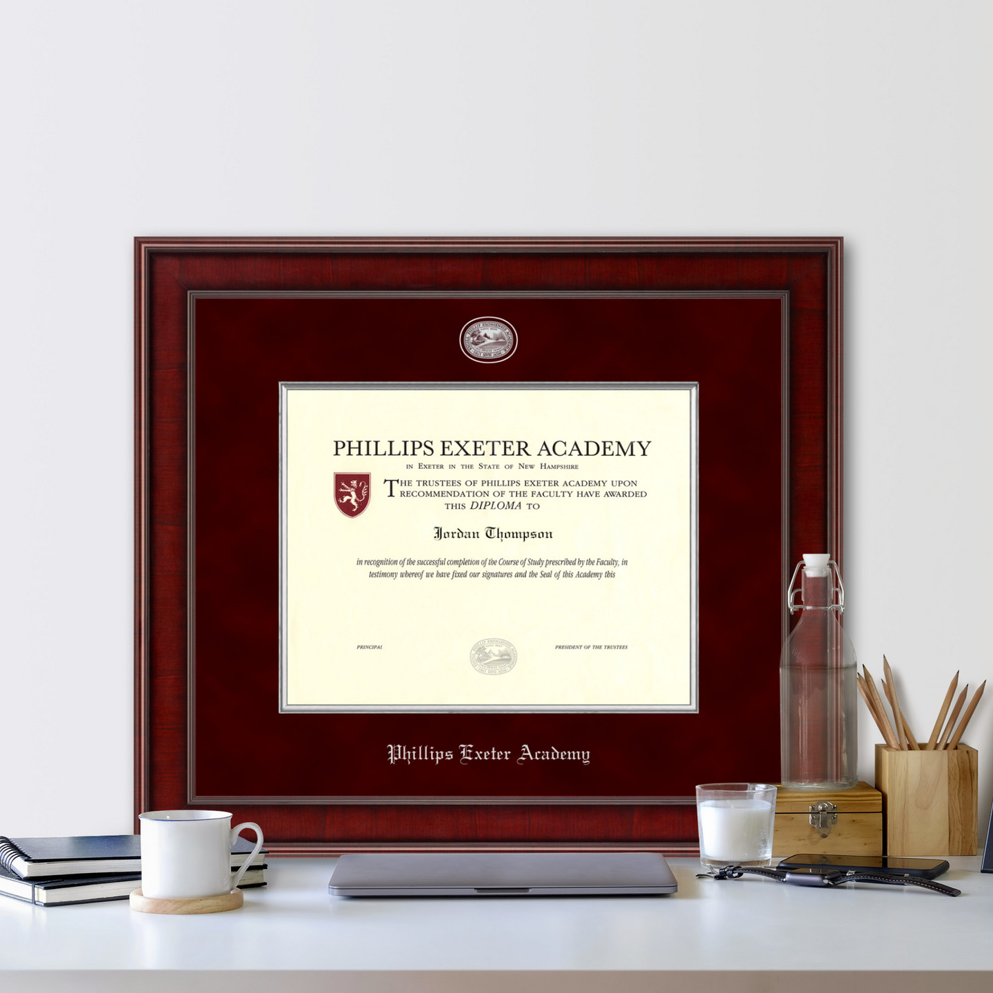 Phillips Exeter Academy Presidential Masterpiece Diploma Frame in ...