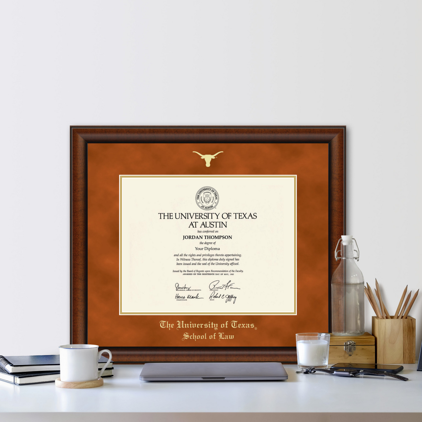The University of Texas at Austin Gold Embossed Diploma Frame in Austin ...