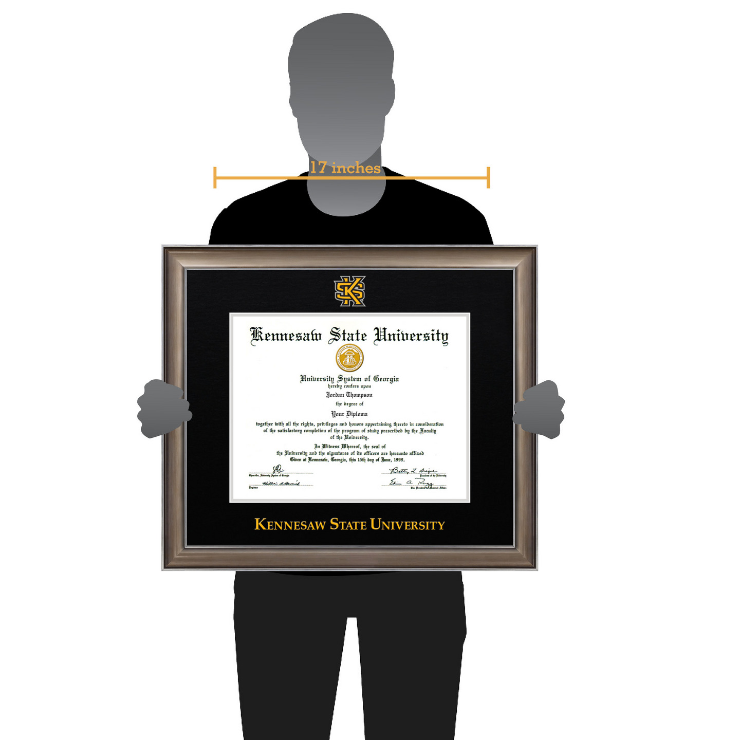 Kennesaw State University Dimensions Diploma Frame in Easton - Item ...