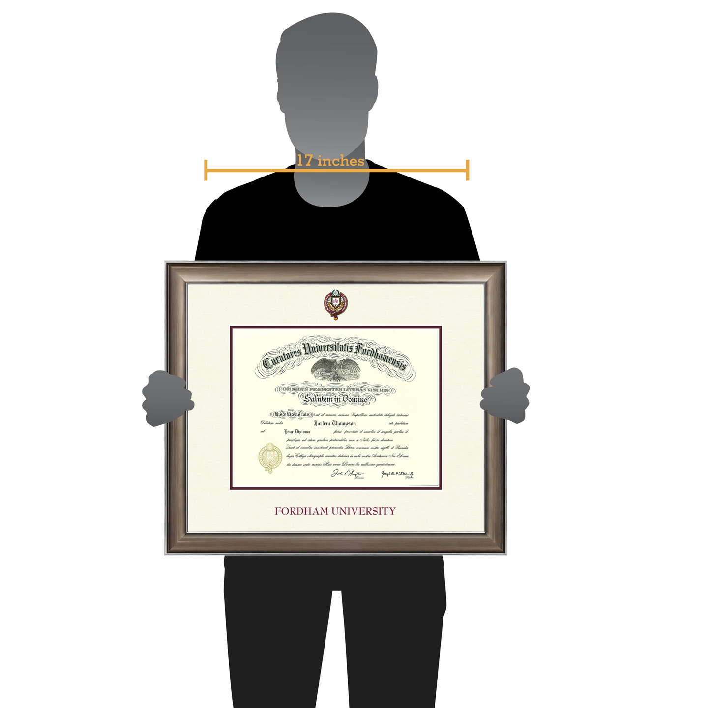 Fordham University Dimensions Diploma Frame in Easton - Item #288306 ...