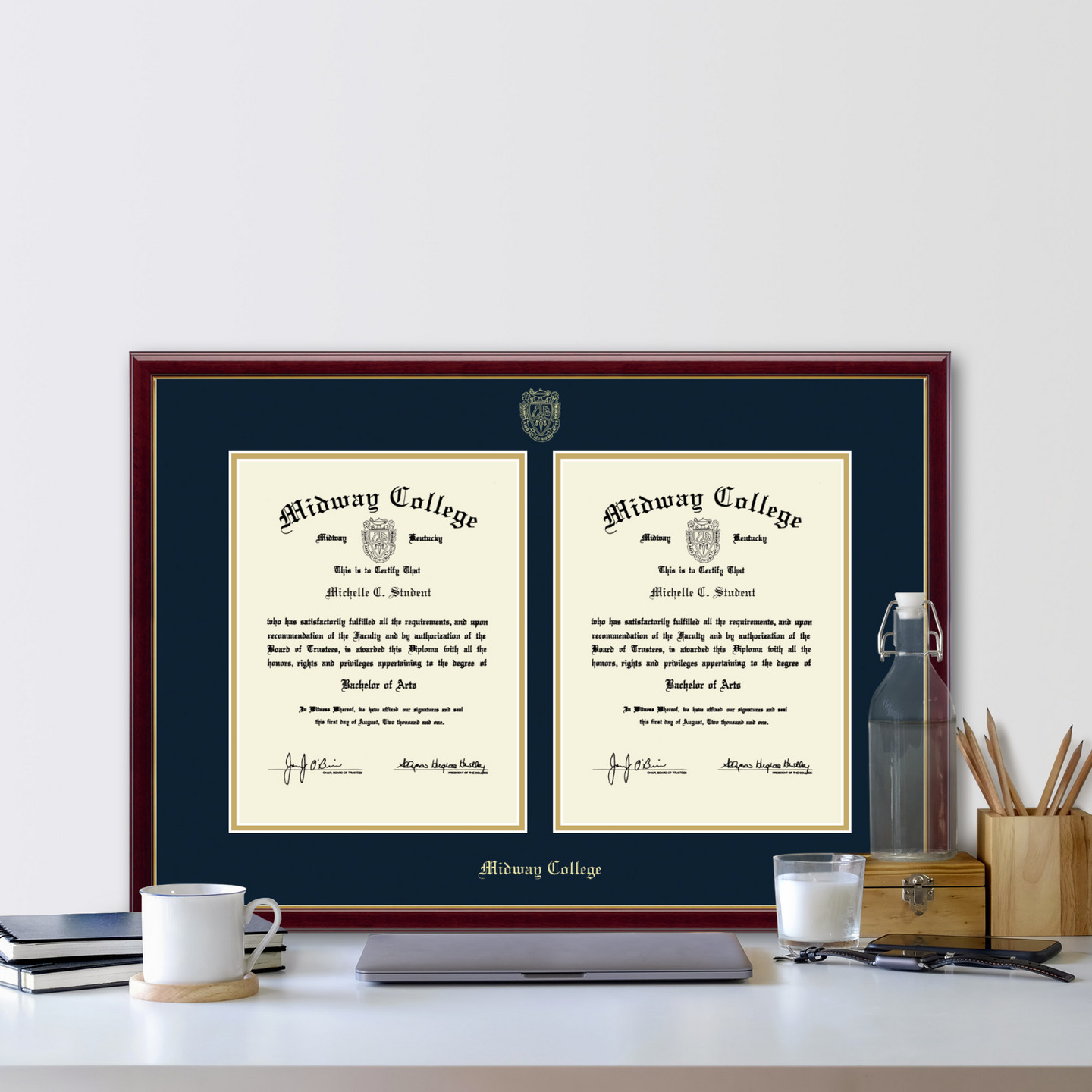Midway College Double Diploma Frame in Galleria - Item #126016 from ...