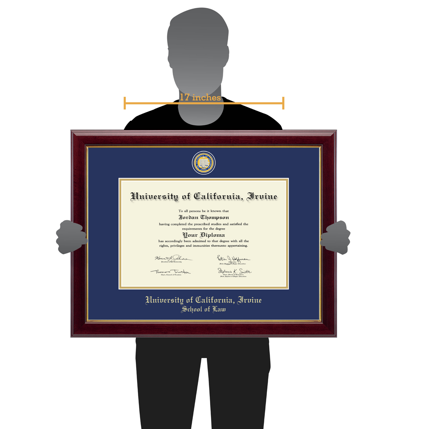 University of California Irvine Masterpiece Medallion Diploma Frame in ...