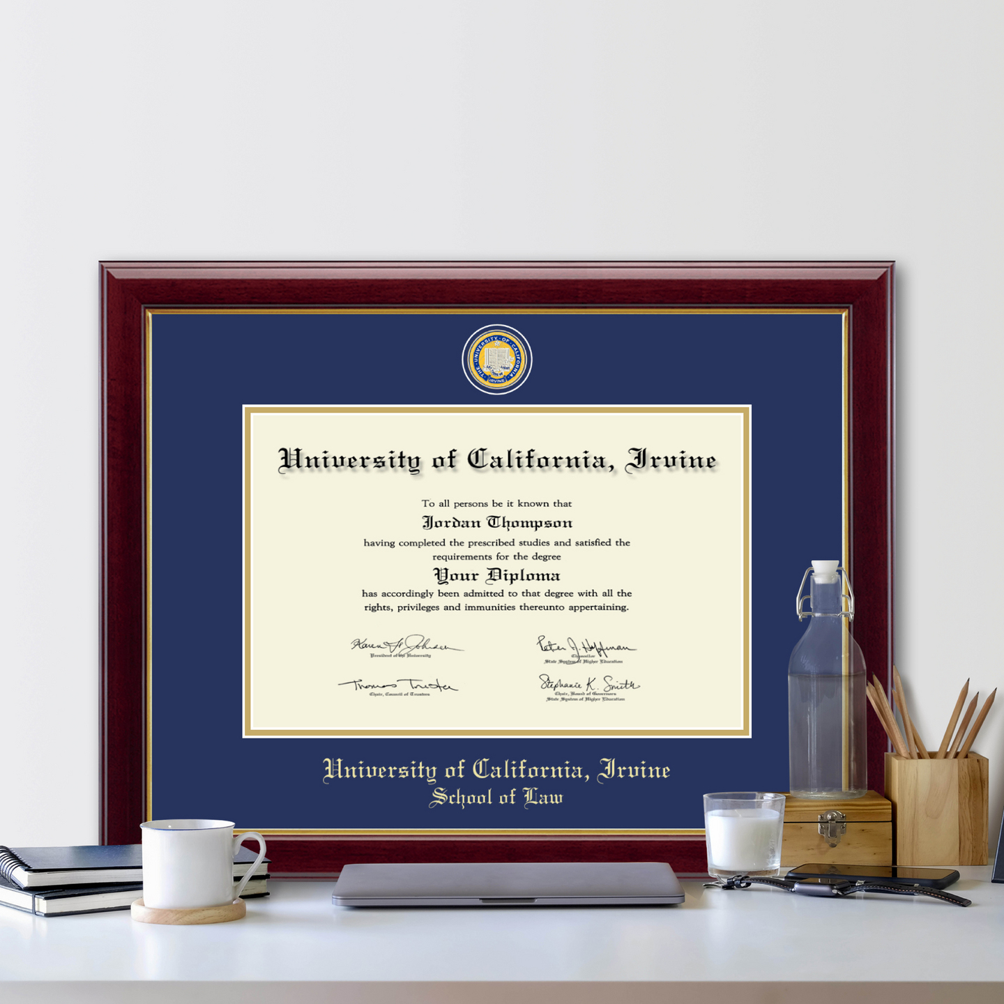 University of California Irvine Masterpiece Medallion Diploma Frame in ...