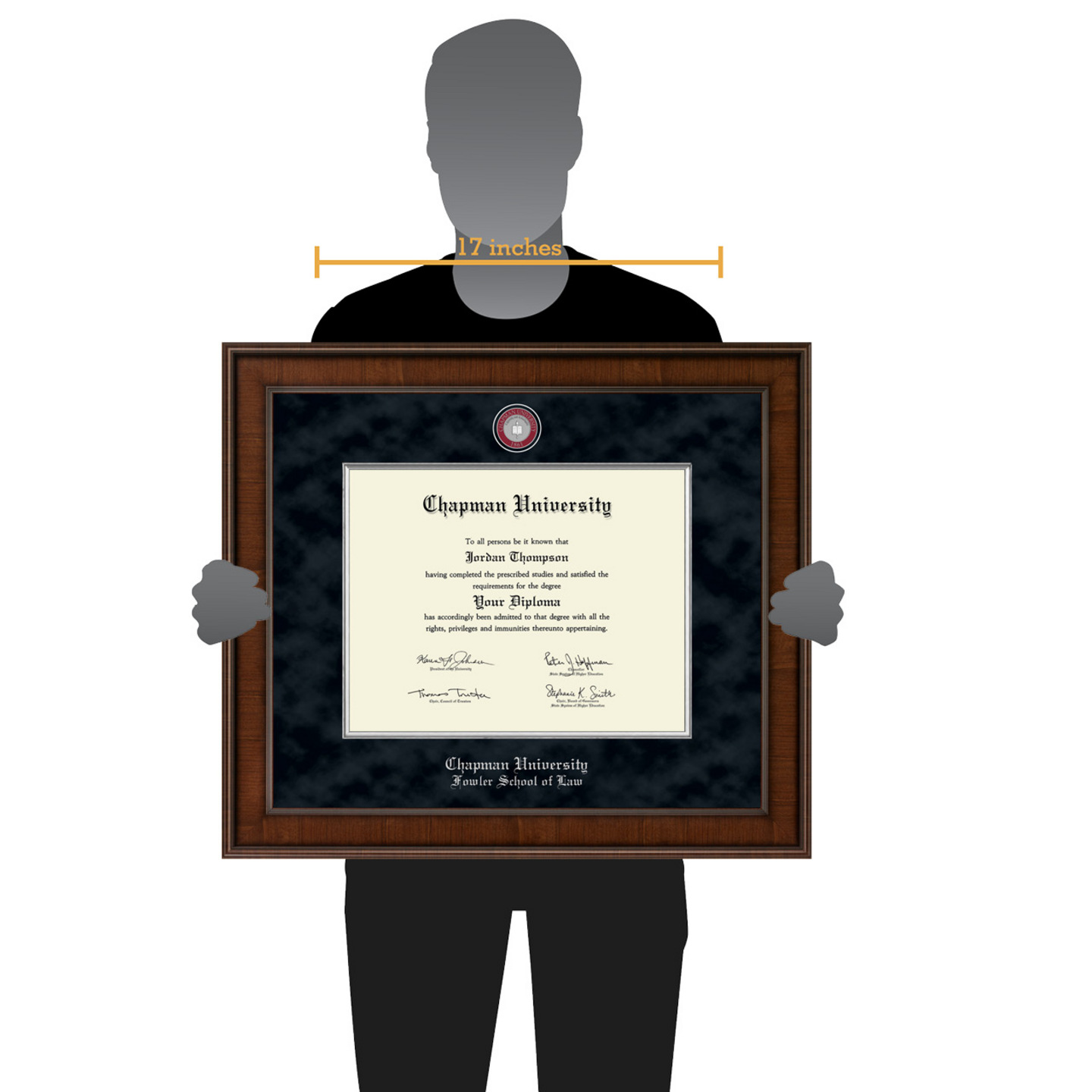 Chapman University Presidential Masterpiece Diploma Frame in Madison ...