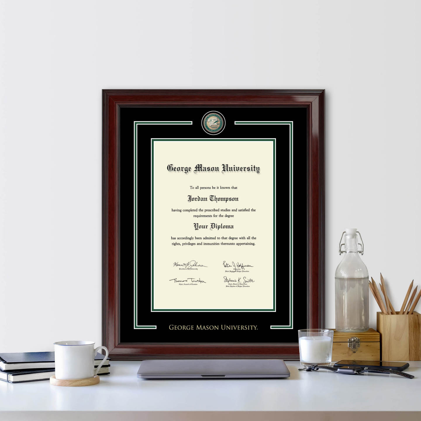 George Mason University Showcase Edition Diploma Frame in Encore - Item ...