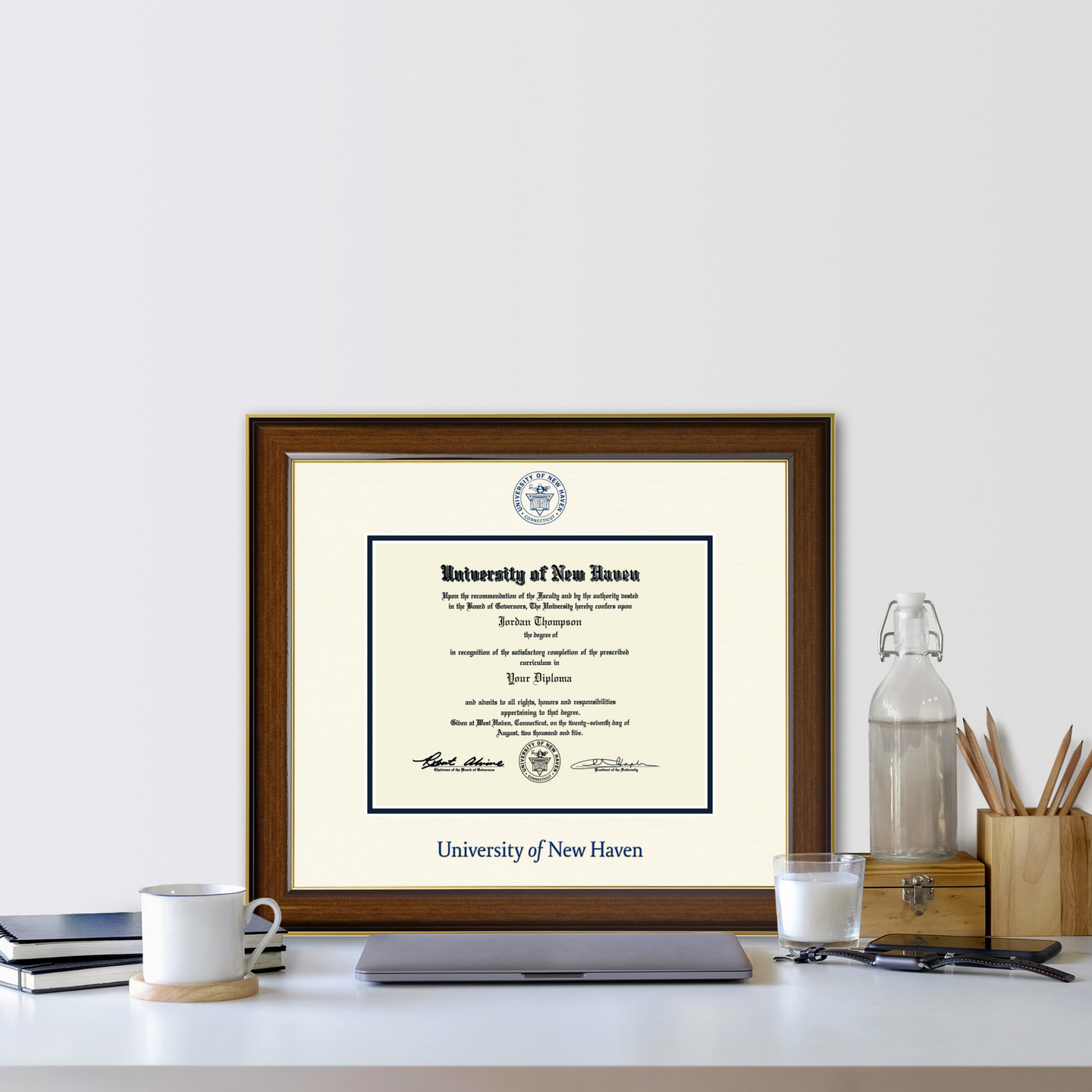 University of New Haven Dimensions Diploma Frame in Westwood - Item ...