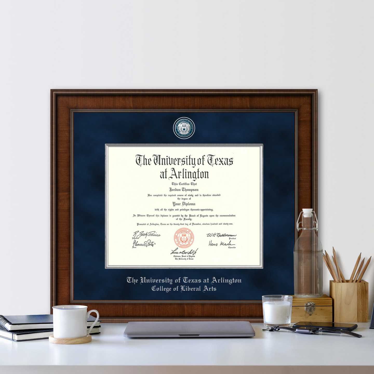 The University of Texas at Arlington Presidential Masterpiece Diploma ...