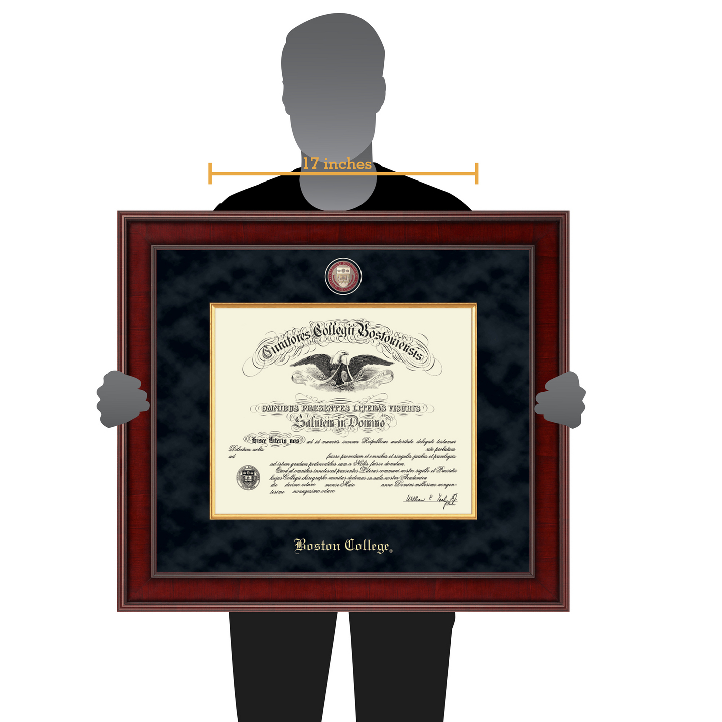 Boston College Presidential Masterpiece Diploma Frame in Jefferson ...