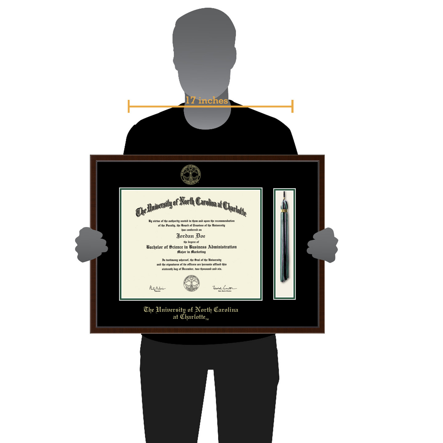 The University of North Carolina at Charlotte Tassel Edition Diploma ...