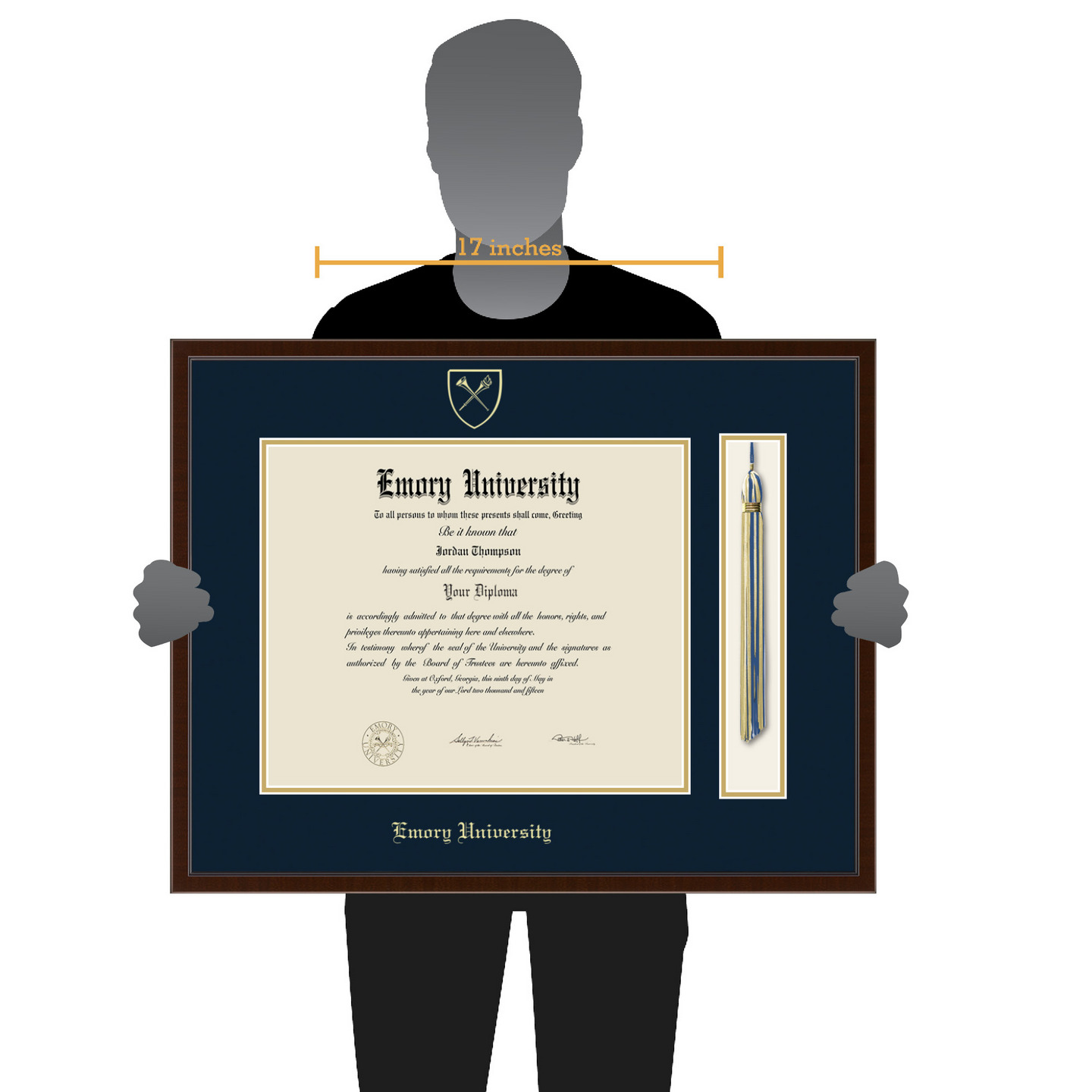 Emory University Tassel Edition Diploma Frame in Delta - Item #287207 ...