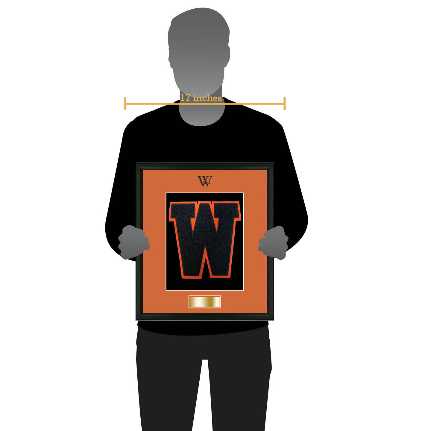 Wartburg College Varsity Letter Frame in Obsidian - Item #315567 from ...