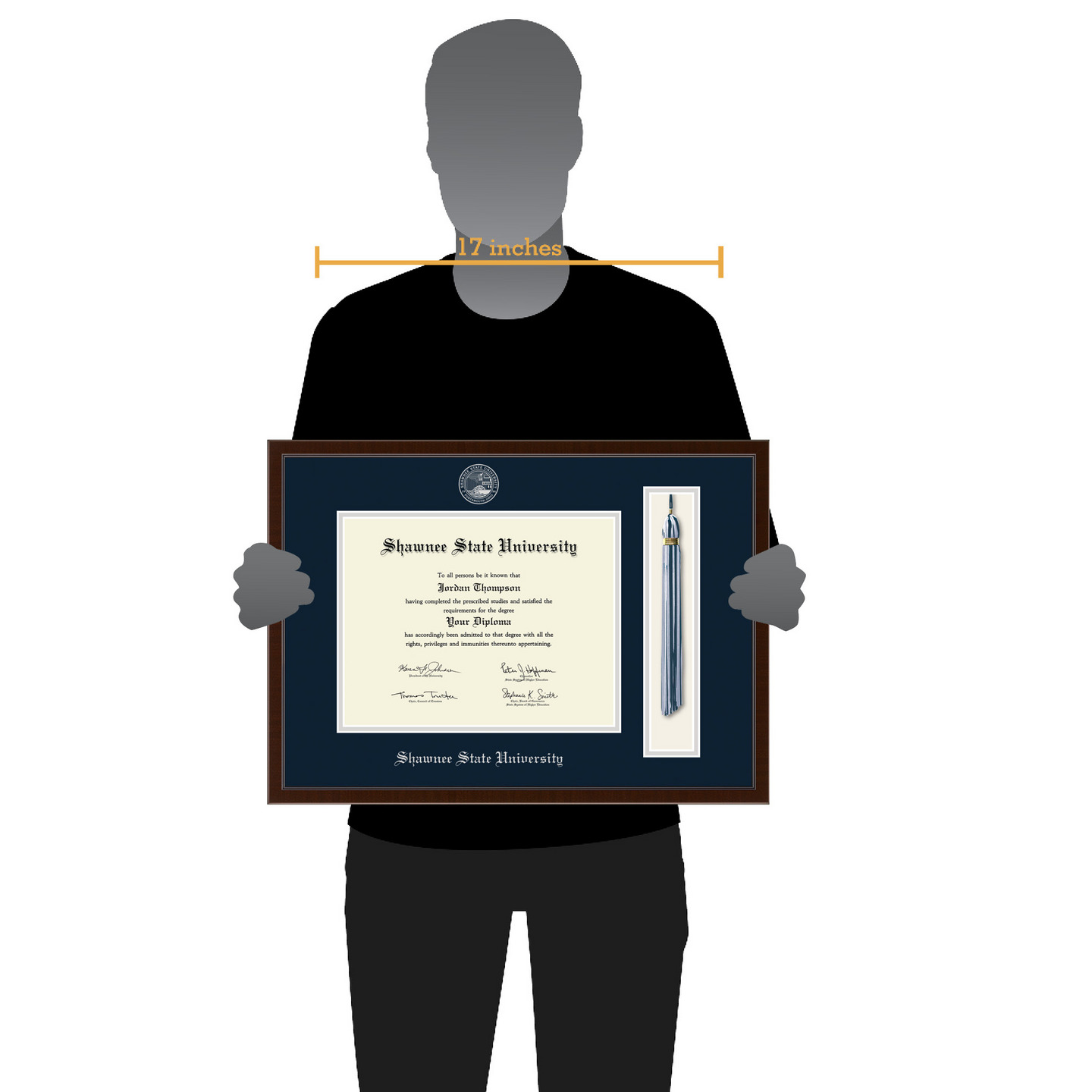 Shawnee State University Tassel Edition Diploma Frame in Delta - Item ...