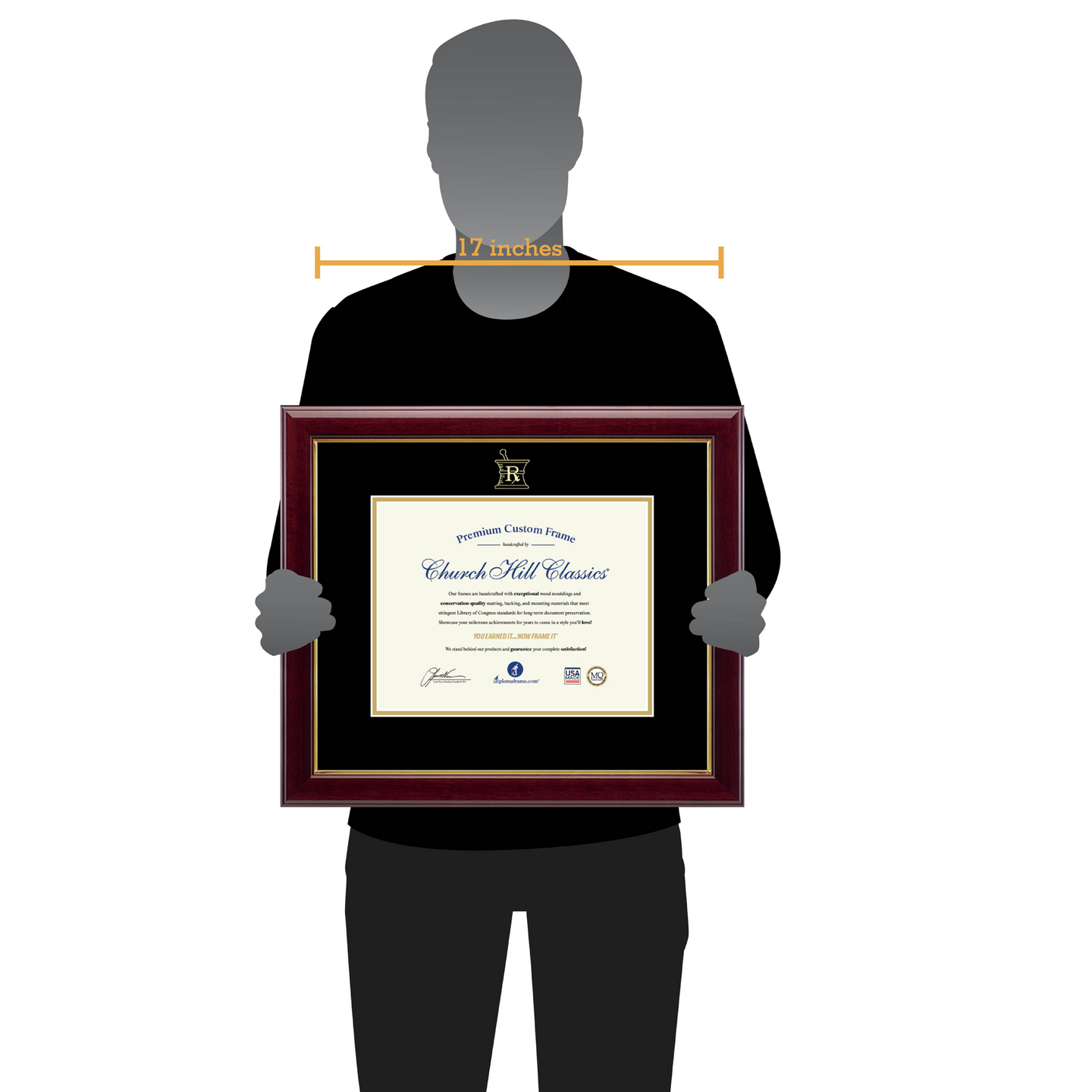 Pharmacy Certificate Frames and Gifts Embossed Pharmacy Certificate ...