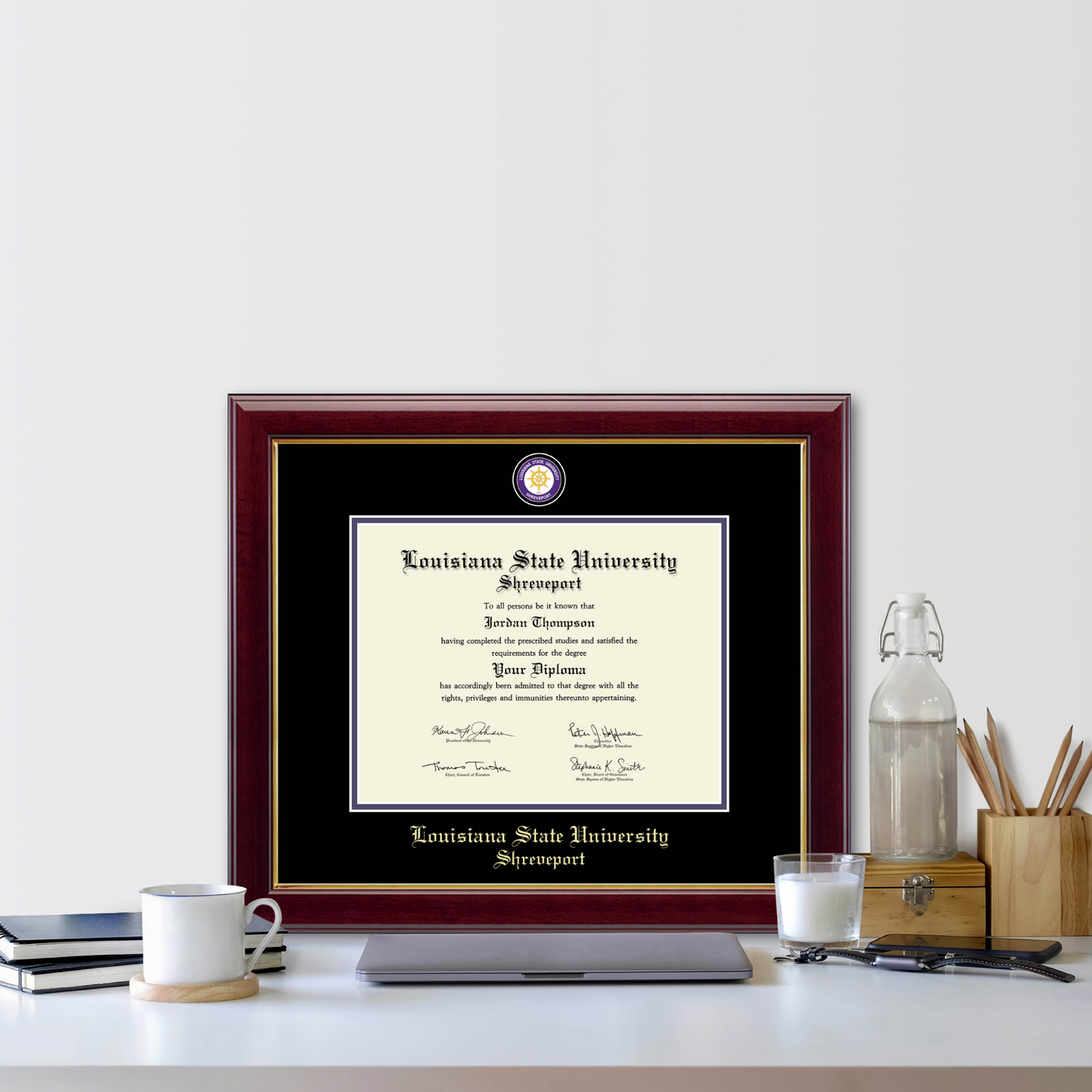 Louisiana State University at Shreveport Masterpiece Medallion Diploma ...