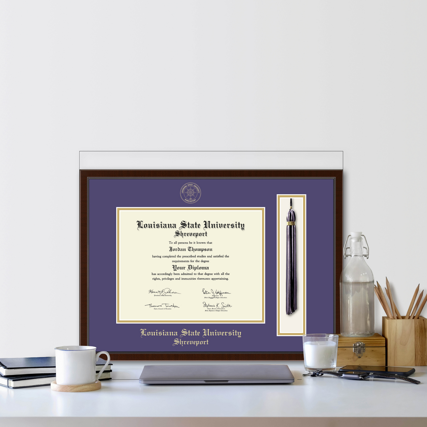Louisiana State University at Shreveport Tassel Edition Diploma Frame ...