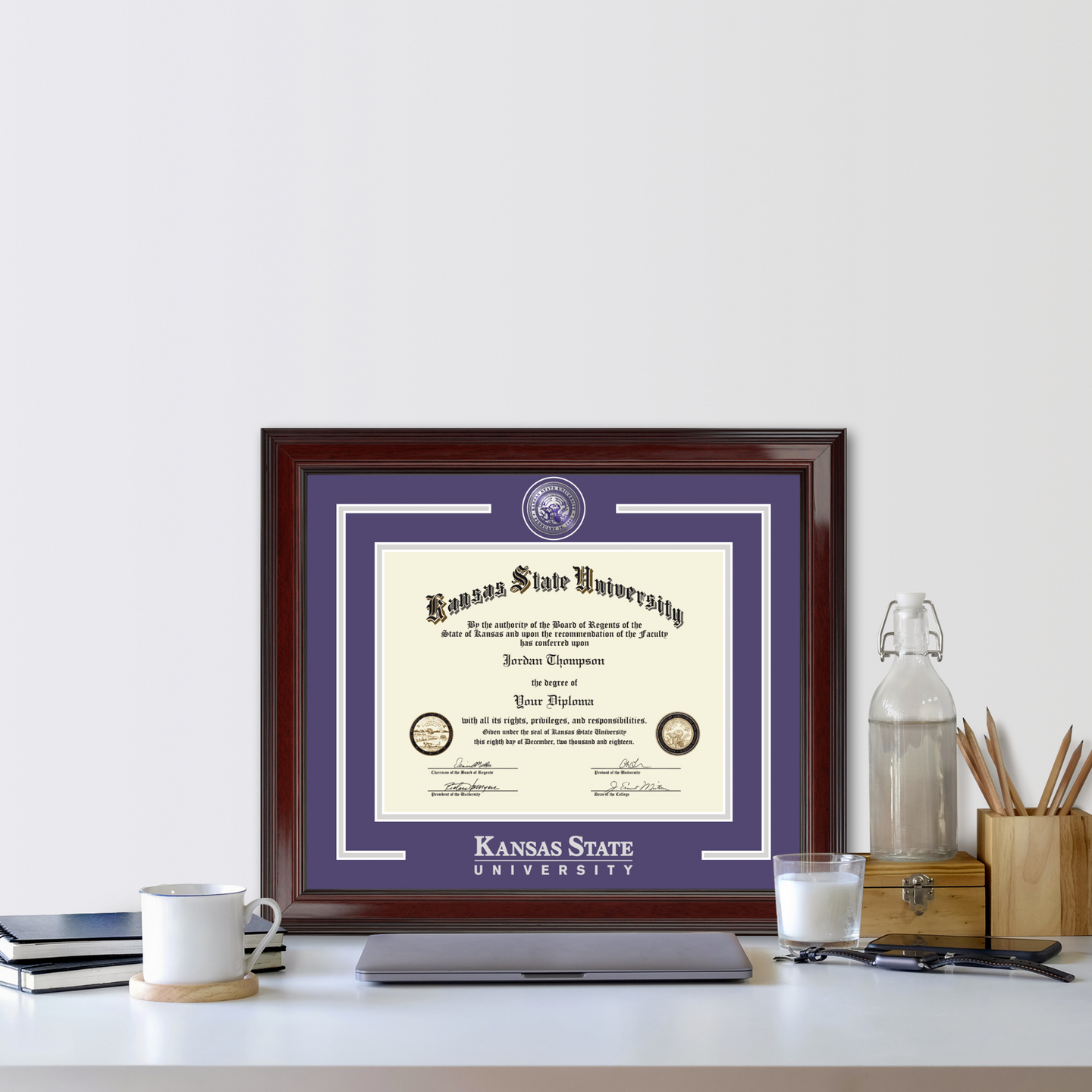 Kansas State University Showcase Edition Diploma Frame in Encore - Item ...