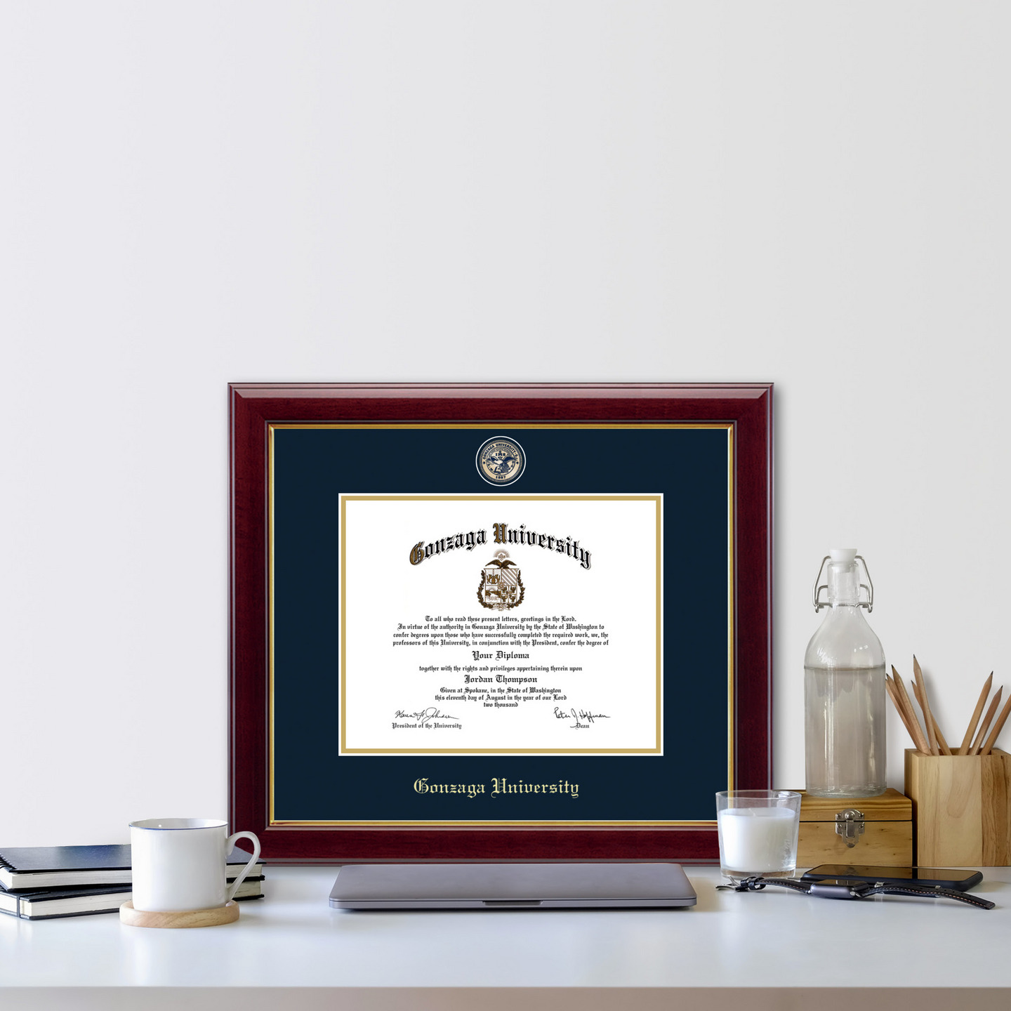 Gonzaga University Masterpiece Medallion Diploma Frame in Gallery ...