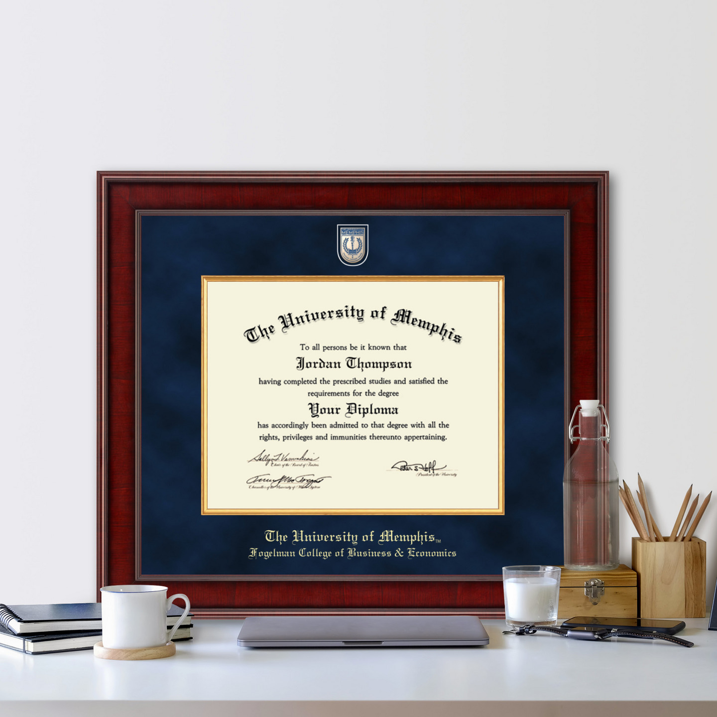 The University of Memphis Presidential Masterpiece Diploma Frame in ...