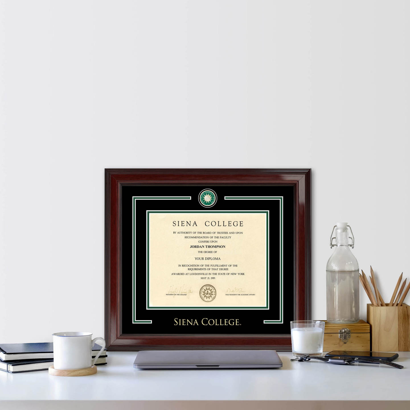 Siena College Showcase Edition Diploma Frame in Encore - Item #342810 ...