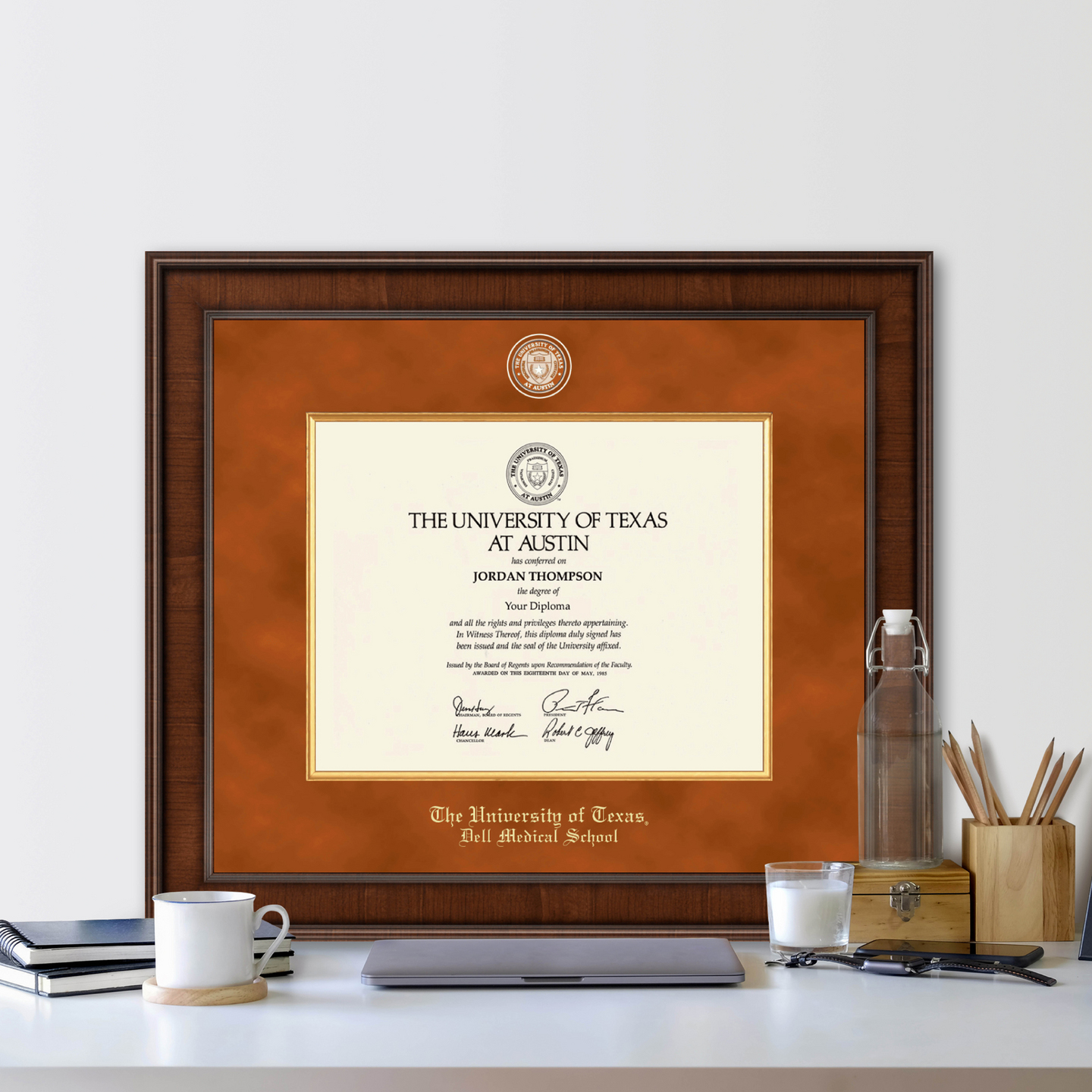 The University of Texas at Austin Presidential Masterpiece Diploma ...
