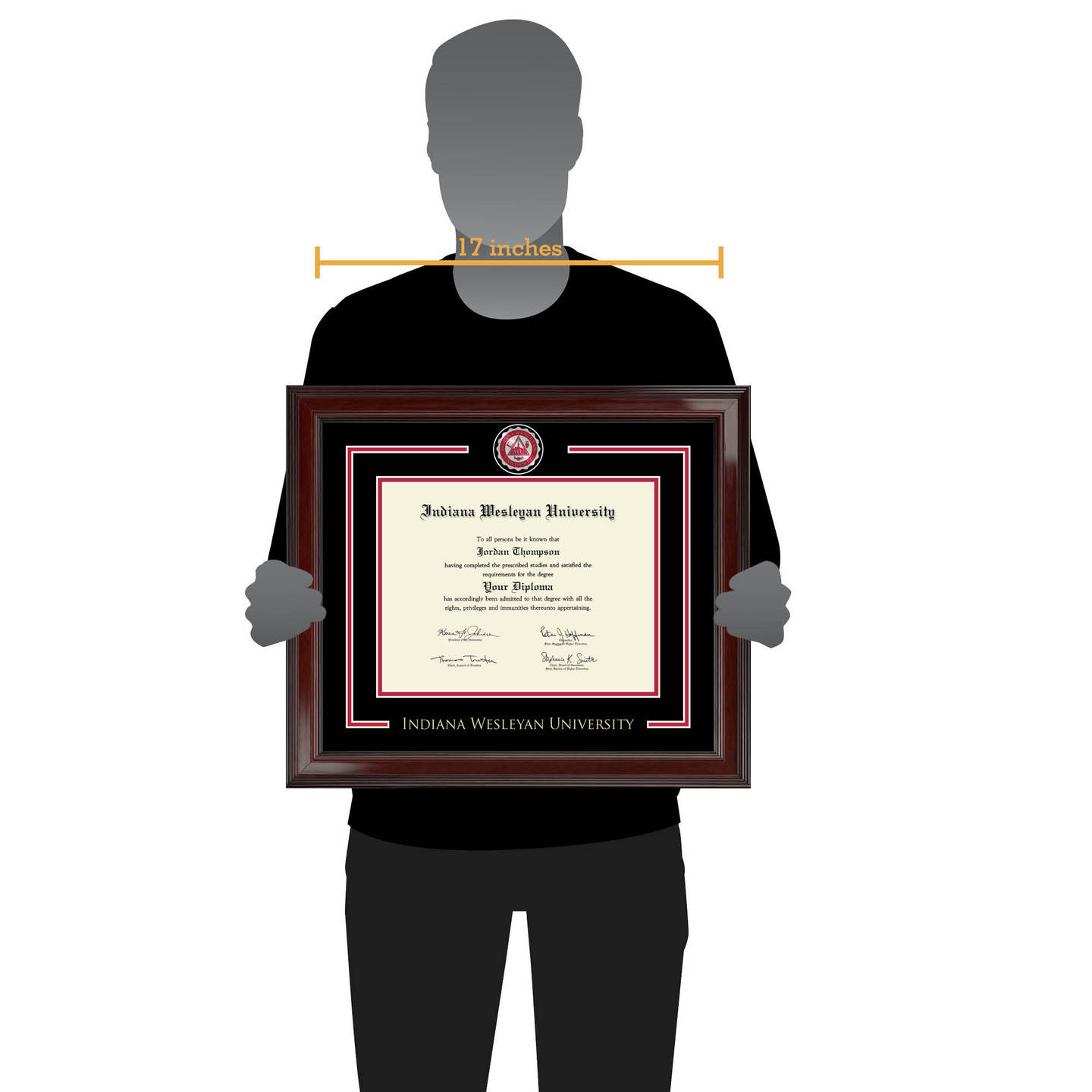 Indiana Wesleyan University Showcase Edition Diploma Frame in Encore ...