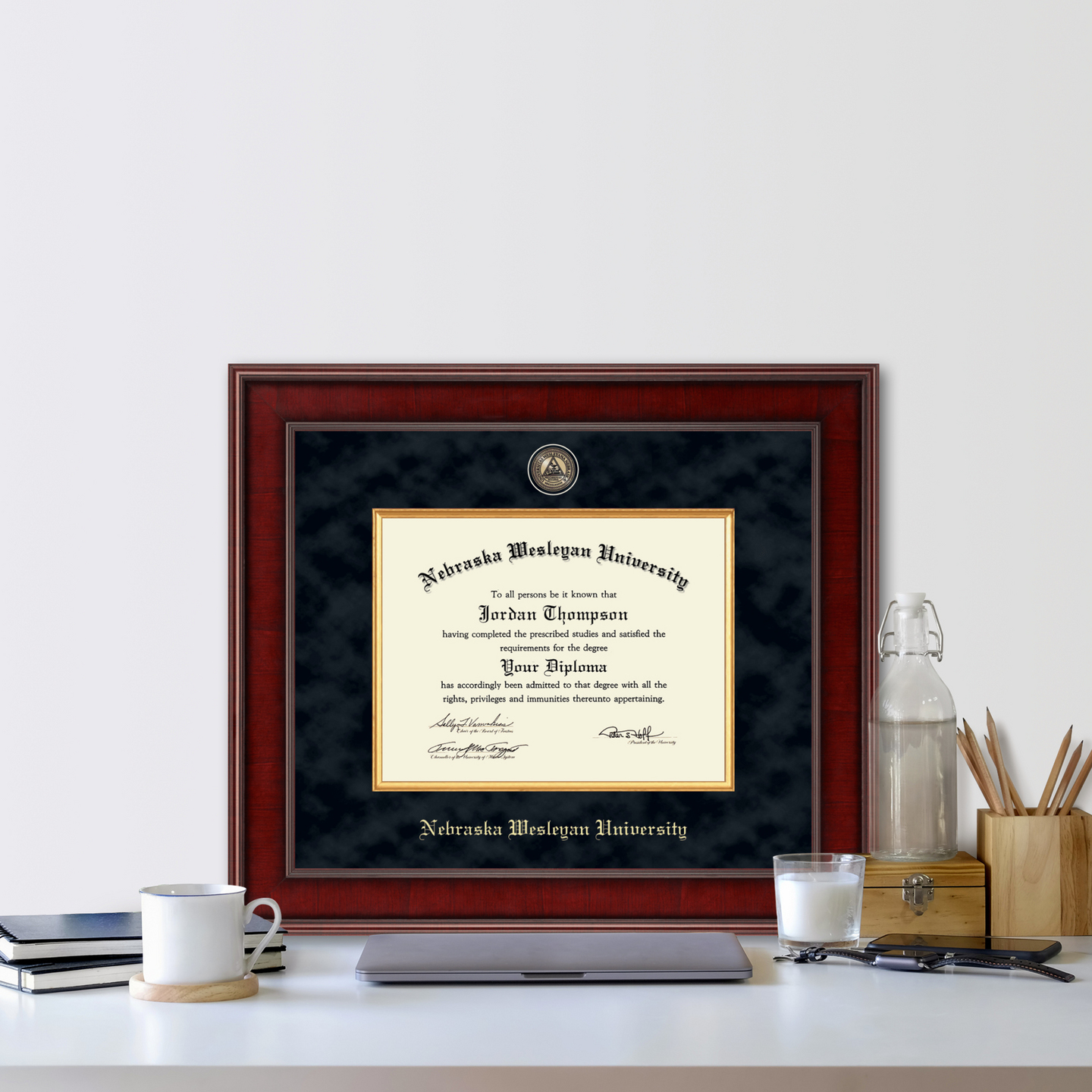 Nebraska Wesleyan University Presidential Masterpiece Diploma Frame in ...