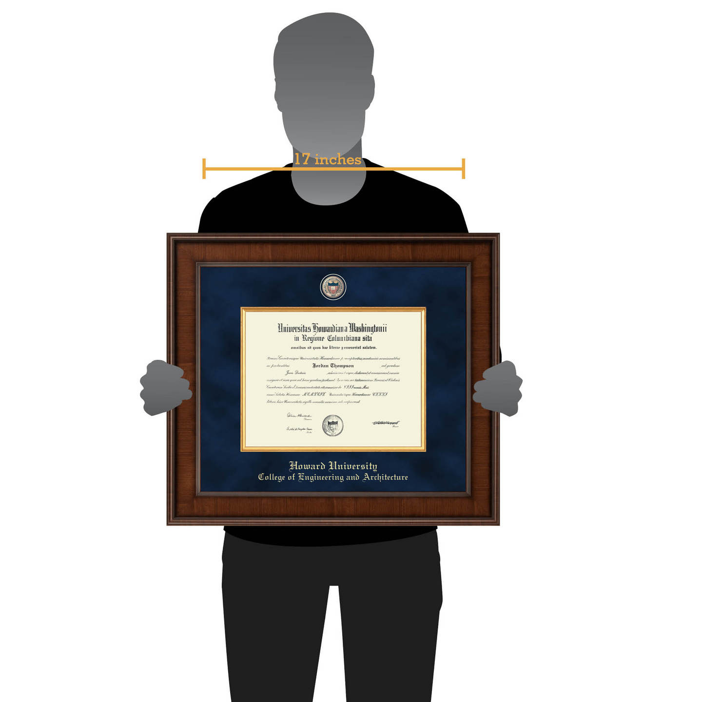 Howard University Presidential Masterpiece Diploma Frame in Madison ...