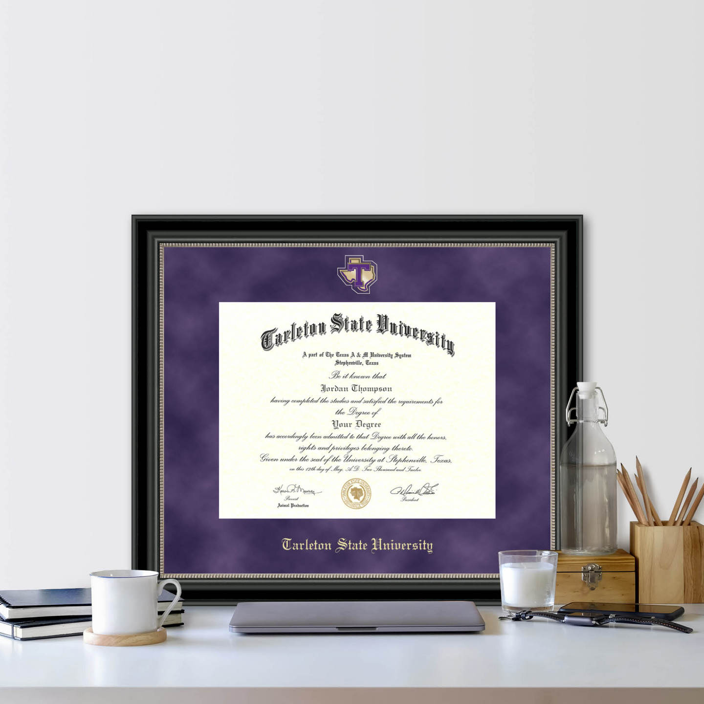Tarleton State University Regal Edition Diploma Frame in Noir - Item ...