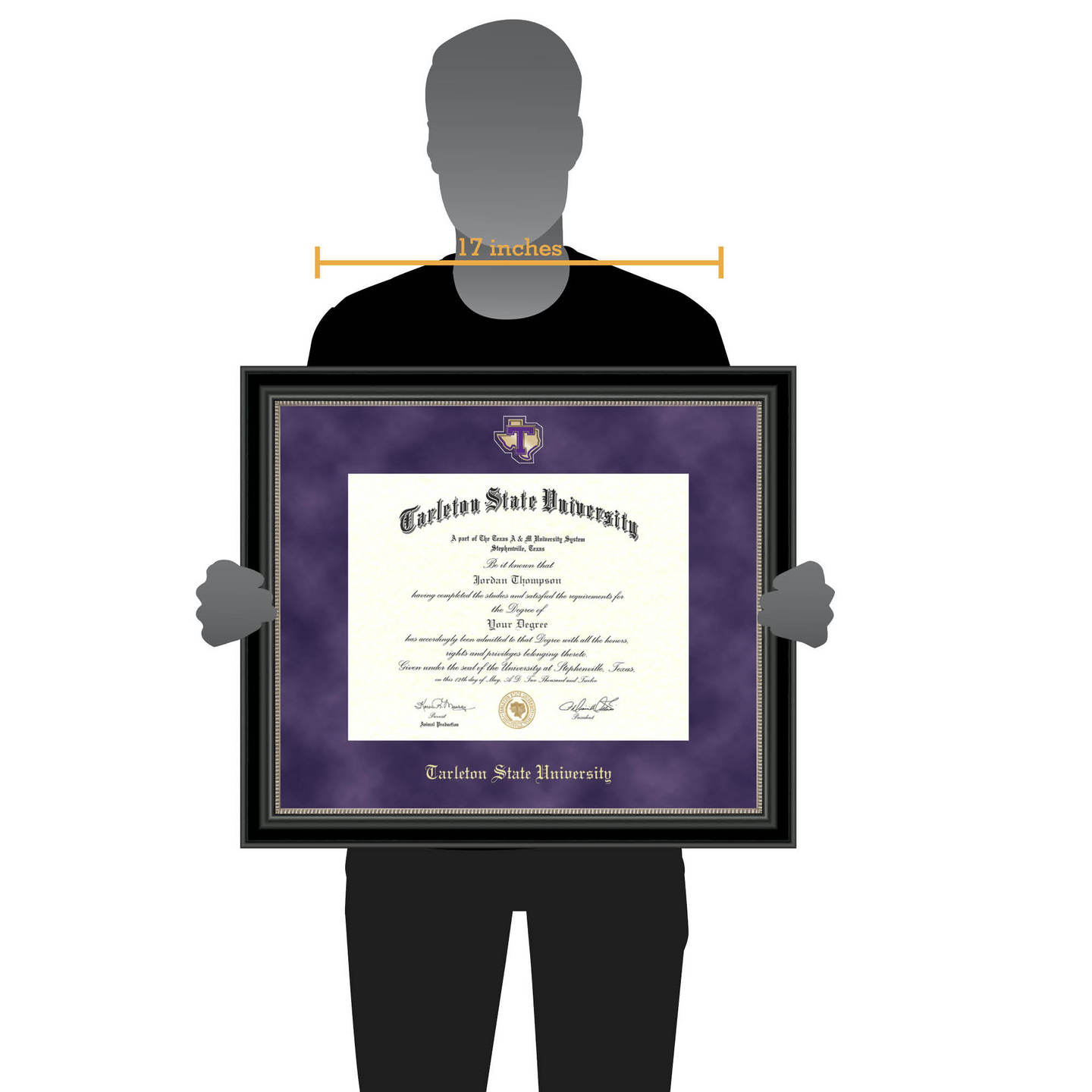 Tarleton State University Regal Edition Diploma Frame in Noir - Item ...