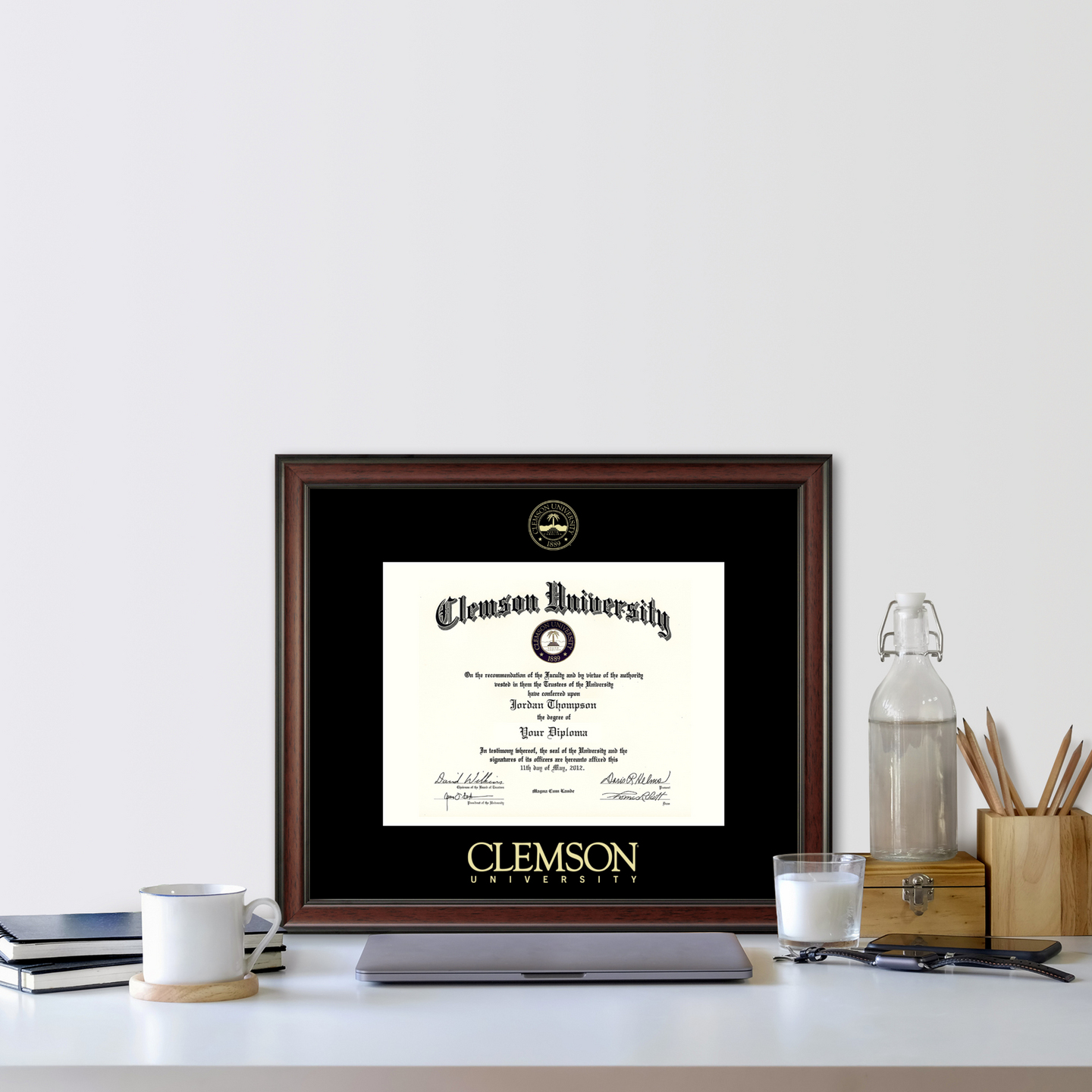 Clemson University Gold Embossed Diploma Frame in Studio - Item #384990 ...