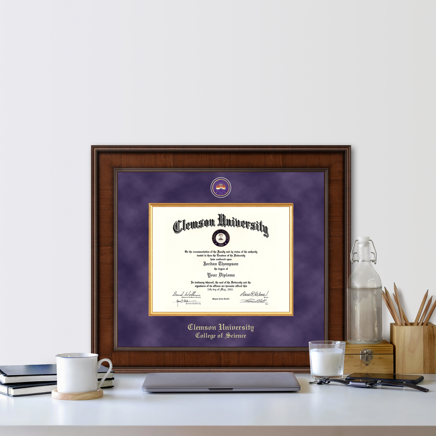 Clemson University Presidential Masterpiece Diploma Frame in Madison ...