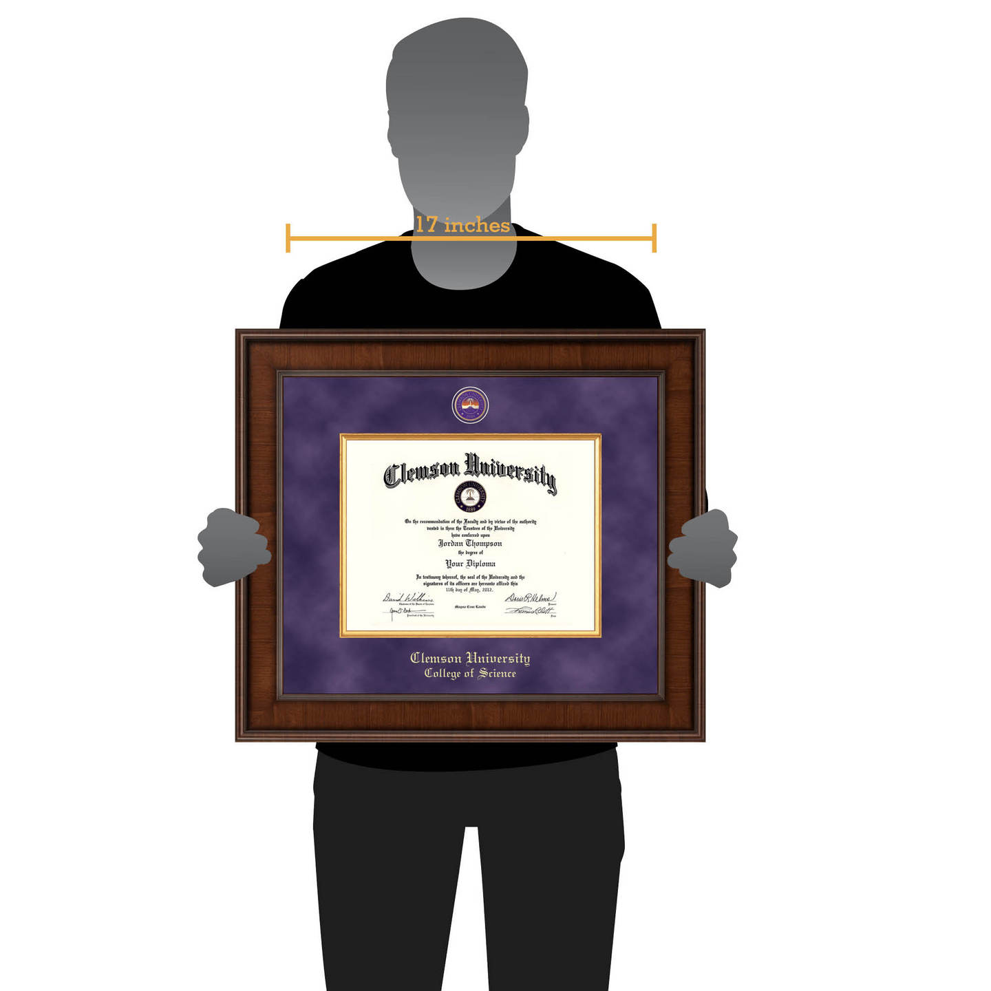 Clemson University Presidential Masterpiece Diploma Frame in Madison ...