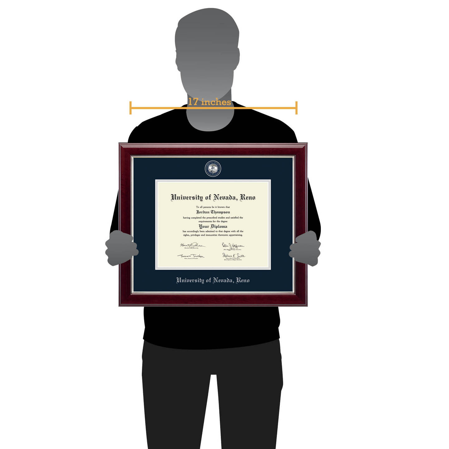 University of Nevada Reno Masterpiece Medallion Diploma Frame in ...